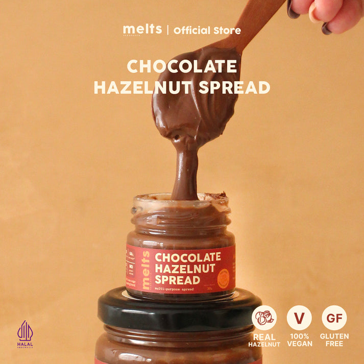 Chocolate Hazelnut Spread 30g | Selai Coklat Hazelnut Vegan Plant Based ...