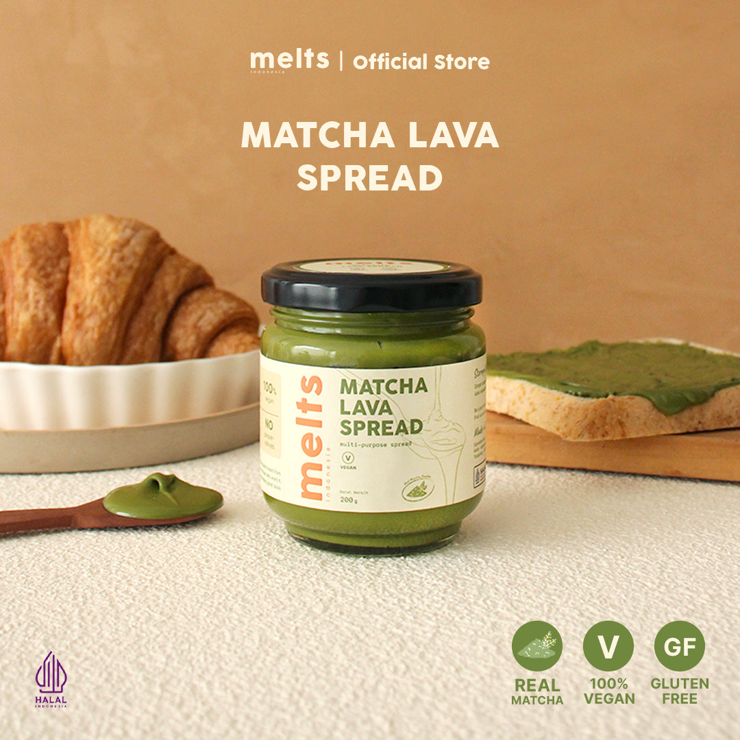 Matcha Lava Spread 200g | Selai Matcha Vegan Plant Based untuk Roti ...