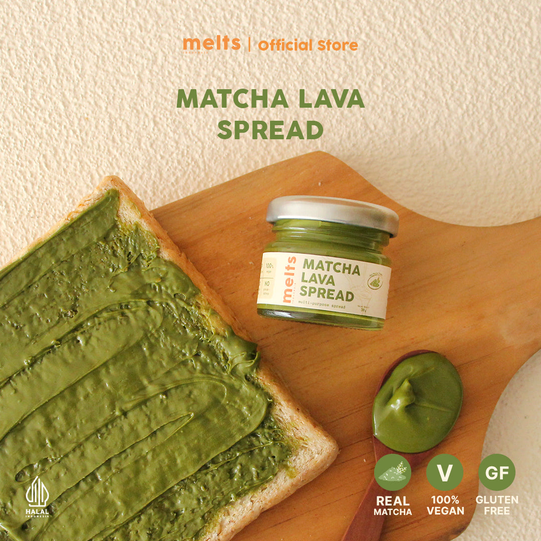 Matcha Lava Spread 30g | Selai Matcha Vegan Plant Based untuk Roti – My ...